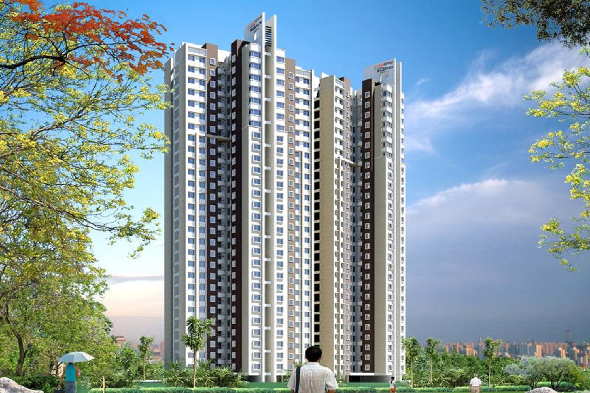 Lodha Crown Kolshet Thane 1& 2 BHK Flat at ₹ 59.99Lakhs*